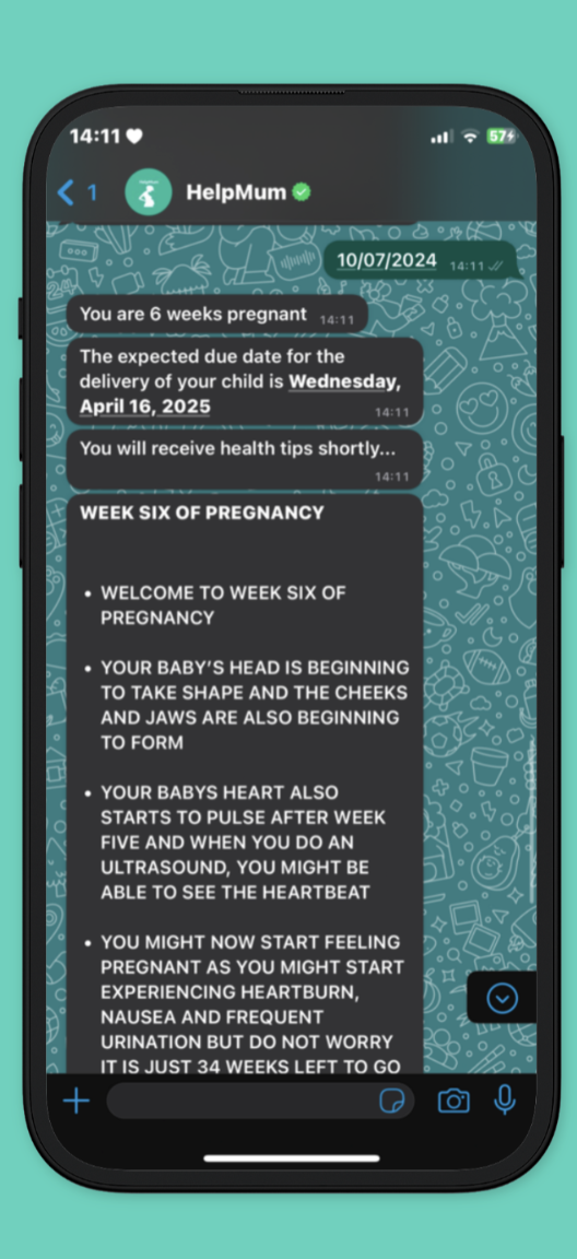 HelpMum - Improving maternal and infant health in Africa